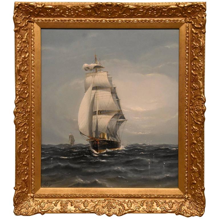 "Raising the Topsails" by Charles Miller For Sale at 1stDibs