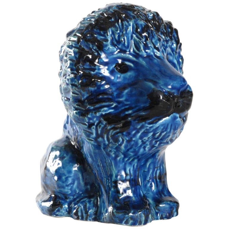Bitossi Leone Lion, Italy, 1965 Aldo Londi at 1stDibs | bitossi lion