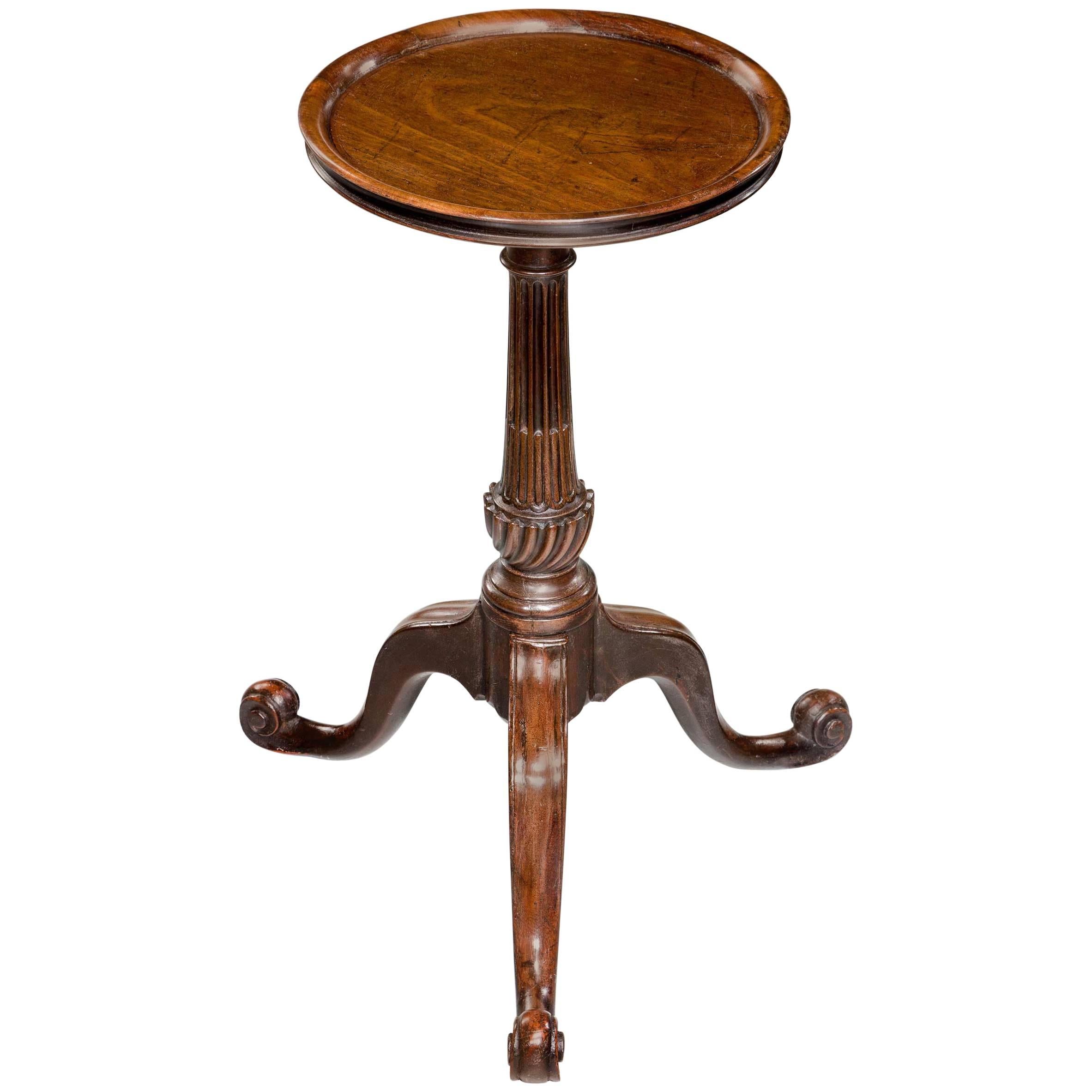 Georgian Mahogany Urn Stand or Kettle Stand at 1stDibs