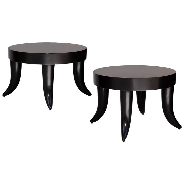 Tusk Stool by Bill Sofield for Baker Furniture For Sale at 1stDibs