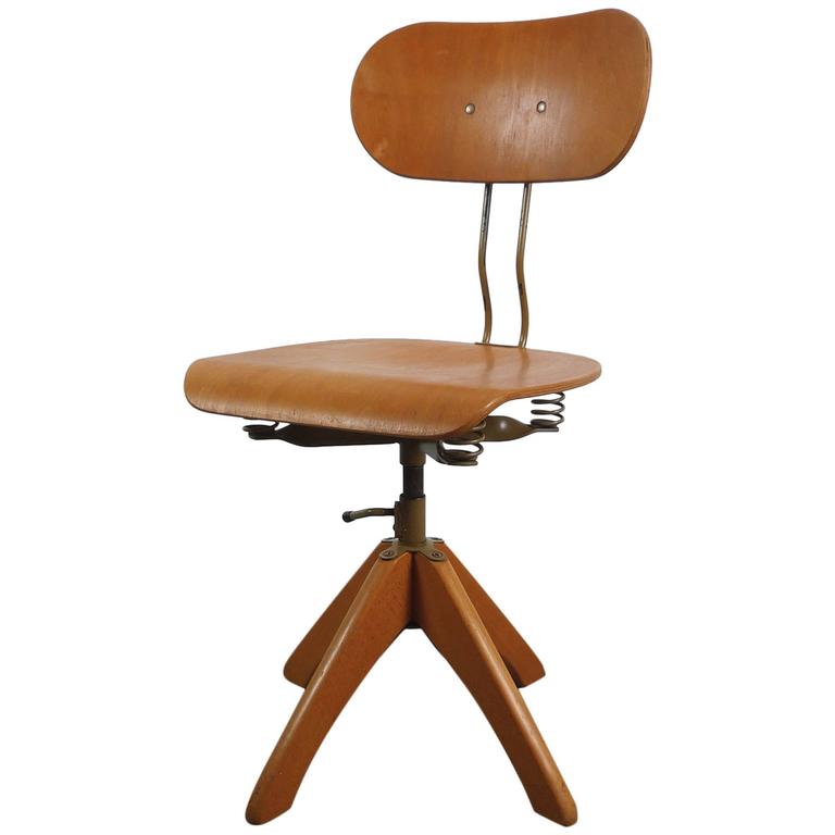 Architects Chair by Margarete Klöber for Polstergleich, Germany, 1930s ...