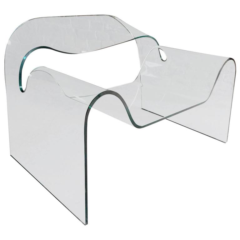 Ghost Chair by Cini Boeri and Tomu Katayanagi Manufactured, Fiam of ...