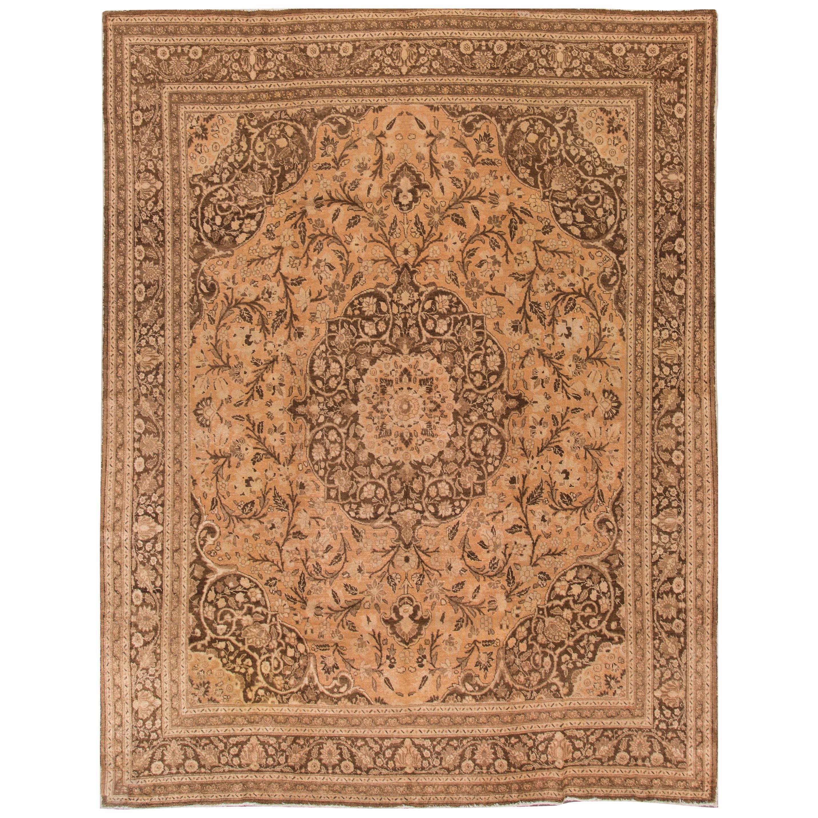 Antique Tabriz Rug For Sale at 1stDibs | tabriz rug for sale, antique ...