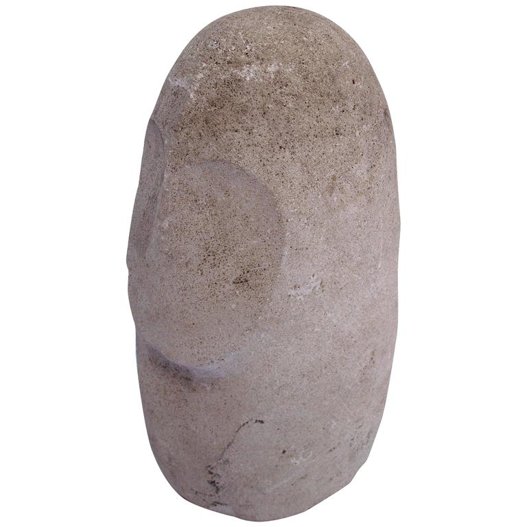1960s Stone Abstract Sculpture For Sale at 1stDibs