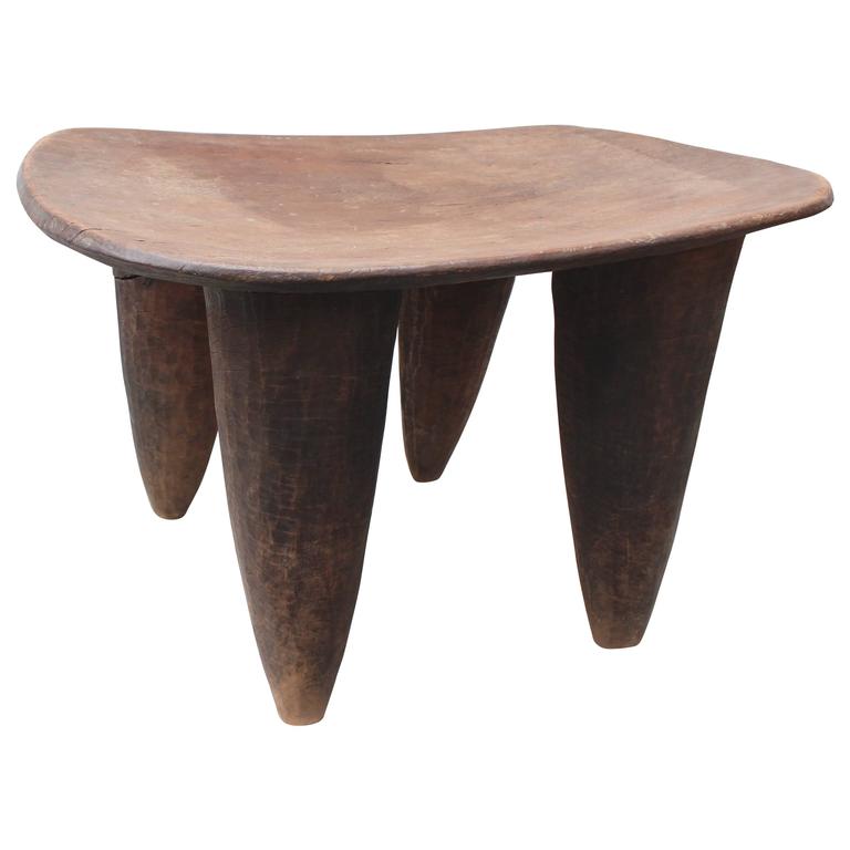 Primitive African Tribal Table at 1stDibs