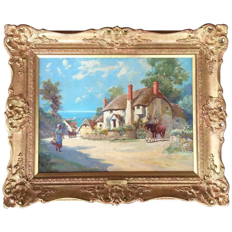 "Country Life by the Sea" by English Artist Reginald Mills For Sale at ...