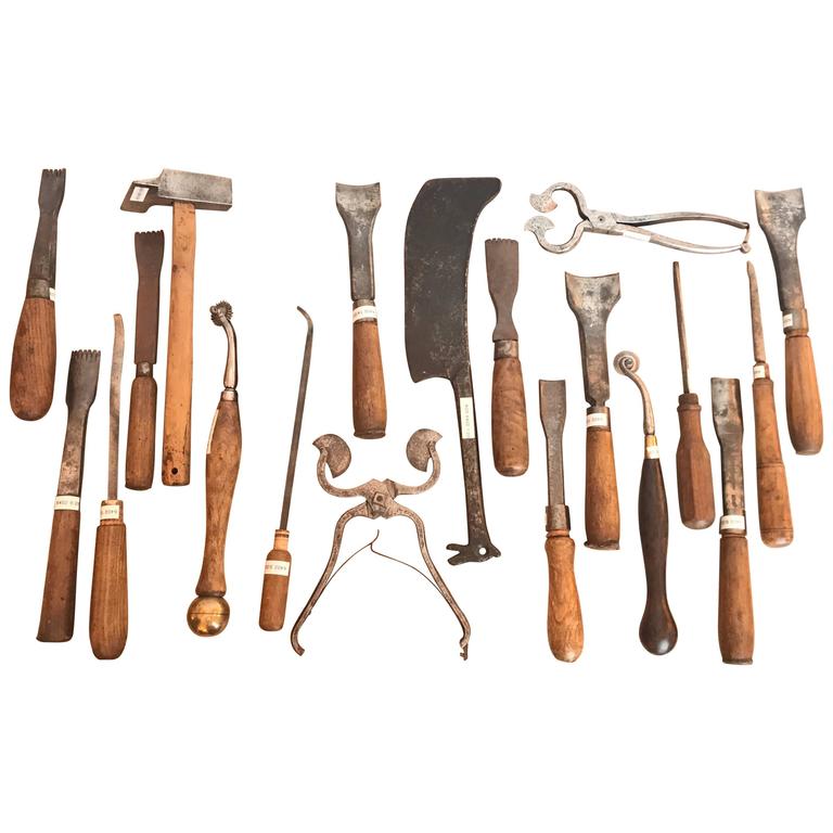 18th and 19th Century French Woodworkers Tools For Sale at 1stdibs
