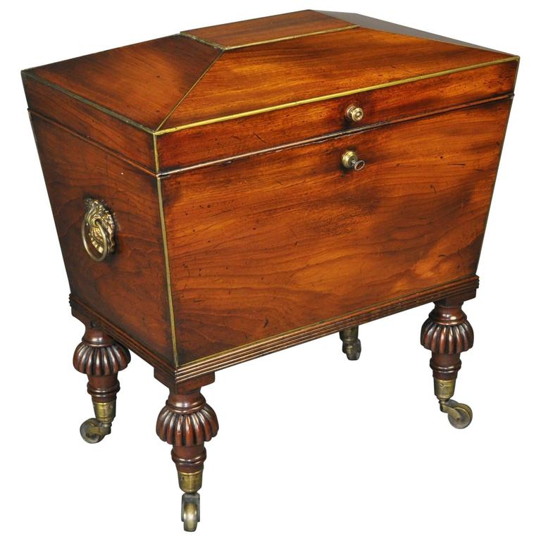Regency Wine Cooler or Cellarette For Sale at 1stDibs