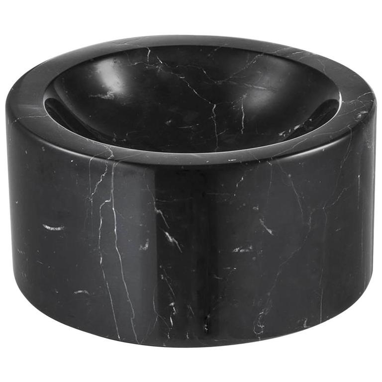 Smart Marble Ashtray in Black Marble or White Marble For Sale at ...