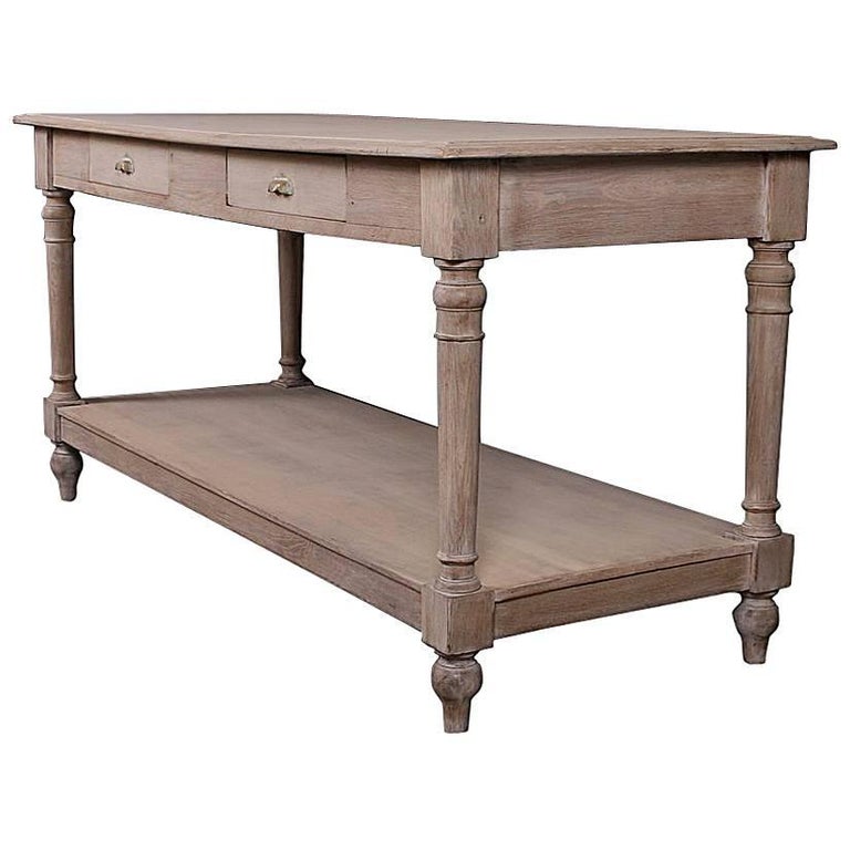 Antique Drapers Table at 1stDibs | what is a drapers table, french ...