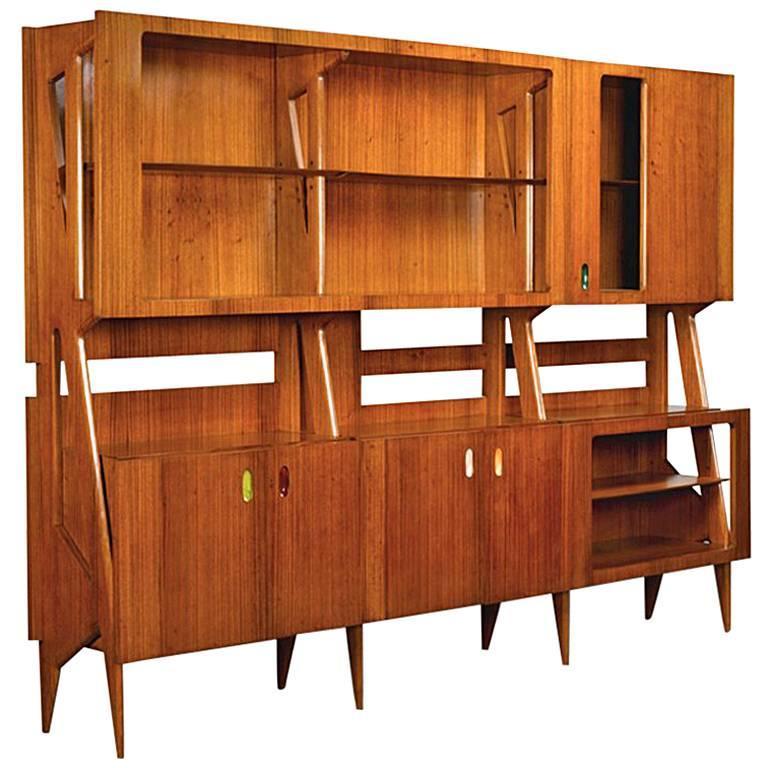Ico Parisi Monumental Bookcase from 1950s For Sale at 1stDibs
