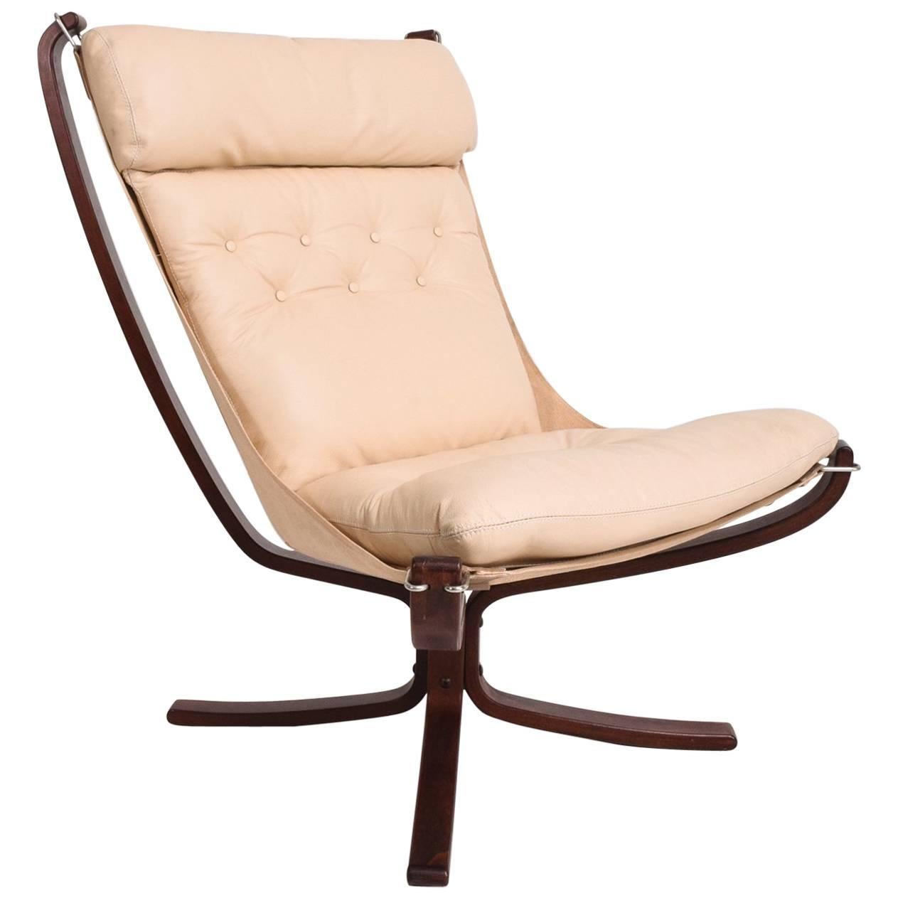 A Mid Century "Falcon" Chair by Sigurd Ressell for Vatne Mobler at 1stDibs