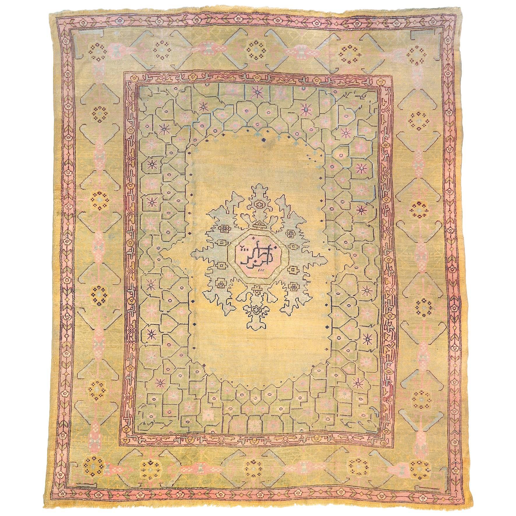 Antique Turkish Bandirma Rug, circa 1870 For Sale at 1stDibs