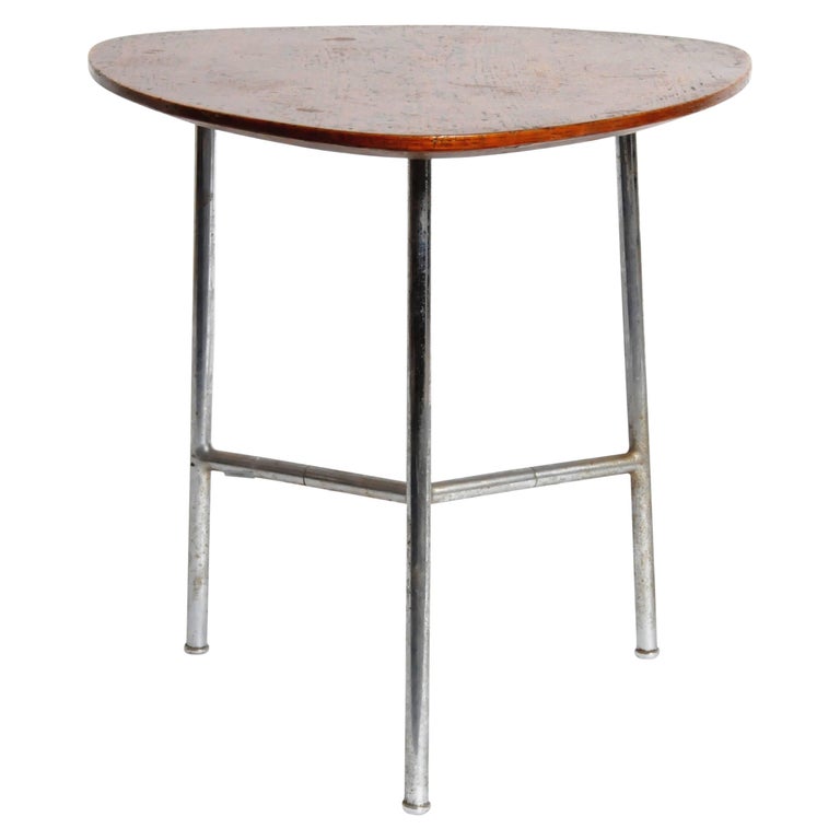 Hungarian Tables with Metal Legs at 1stDibs