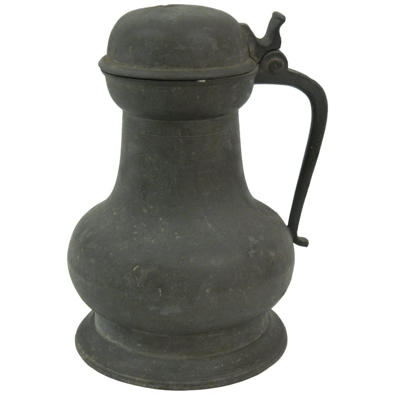 English Pewter Tankard, 18th Century at 1stDibs | 18th century pewter ...