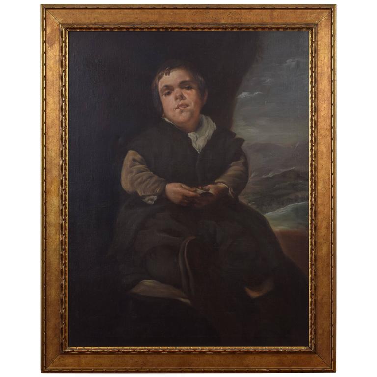 Oil on Canvas, after Diego Rodriguez de Silva y Velazquez, Early 20th ...