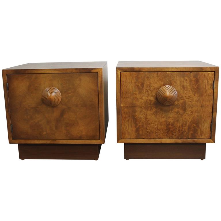 Pair of Gilbert Rohde End Tables at 1stDibs
