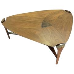 Oval Glass Top Coffee Table with Wrought Iron Base at 1stdibs