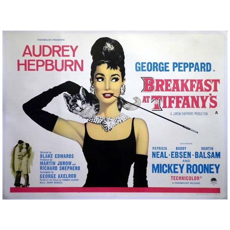 Breakfast At Tiffany's, 1961 For Sale at 1stDibs