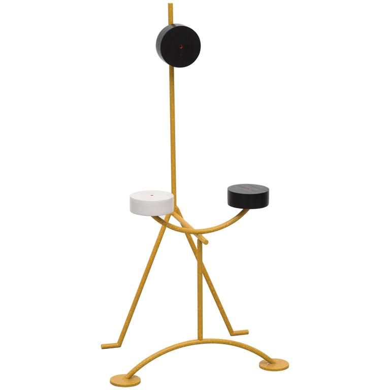 "Bel Air" Chair by Peter Shire for Memphis at 1stdibs