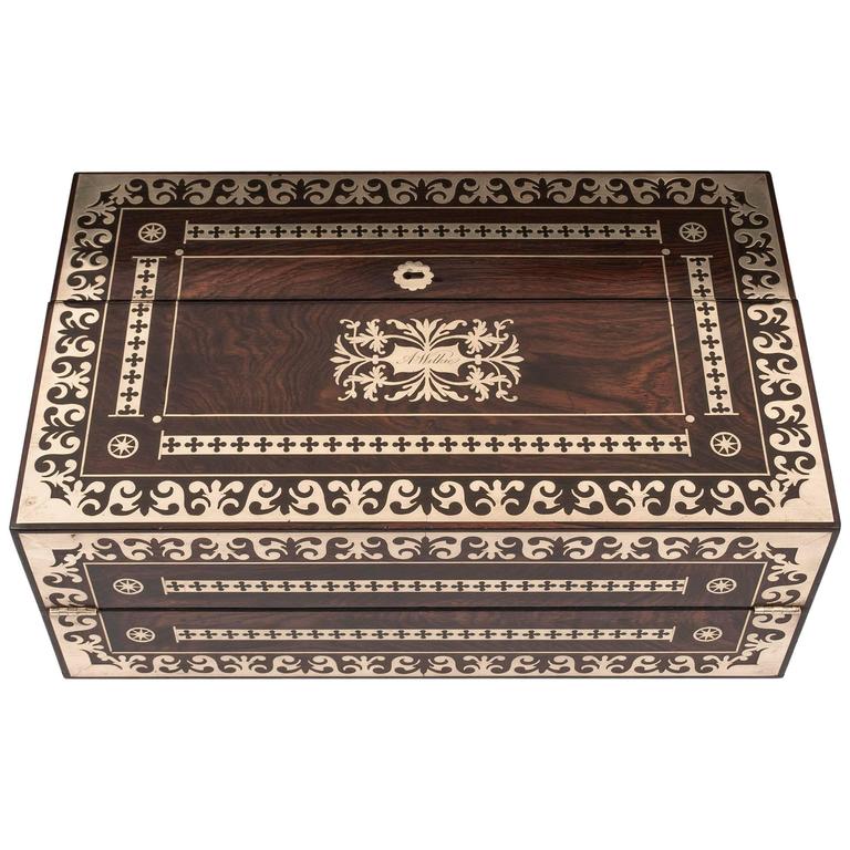 Regency Writing Box at 1stDibs