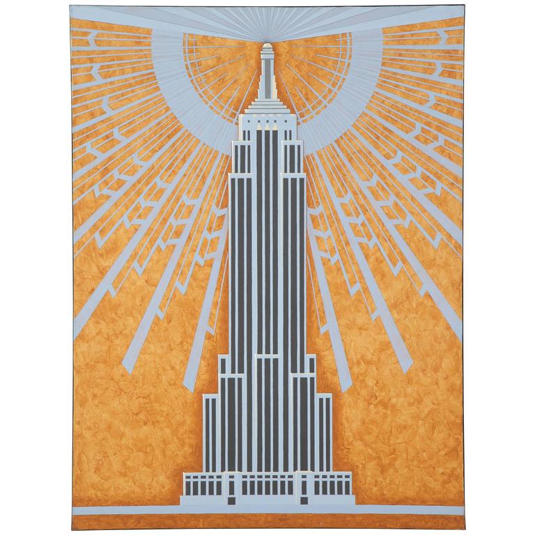 Empire, An Original Painting by Lynn Curlee For Sale at 1stdibs