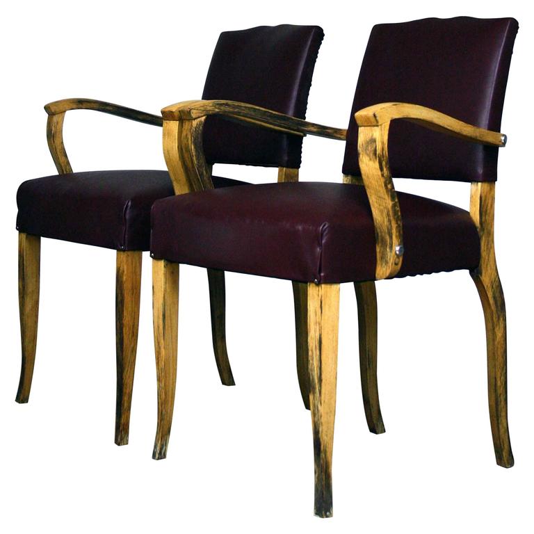 1930s Moustache Back Bridge Chairs at 1stDibs