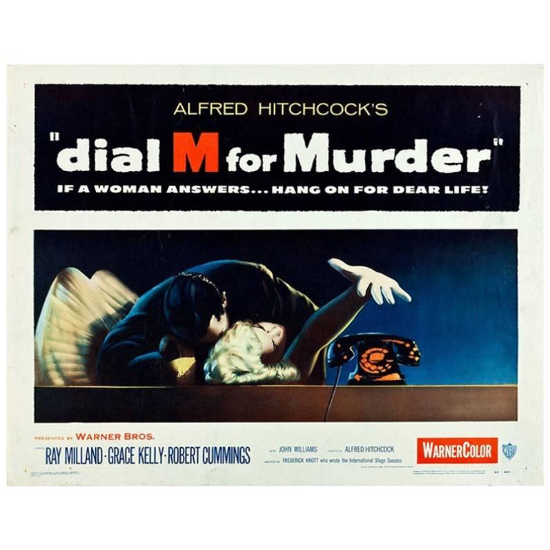 "Dial M For Murder" Film Poster, 1954 For Sale at 1stDibs | dial m for ...