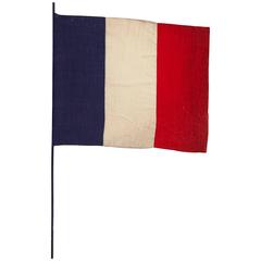 Vintage French Flag at 1stDibs | antique french flag, vintage french ...