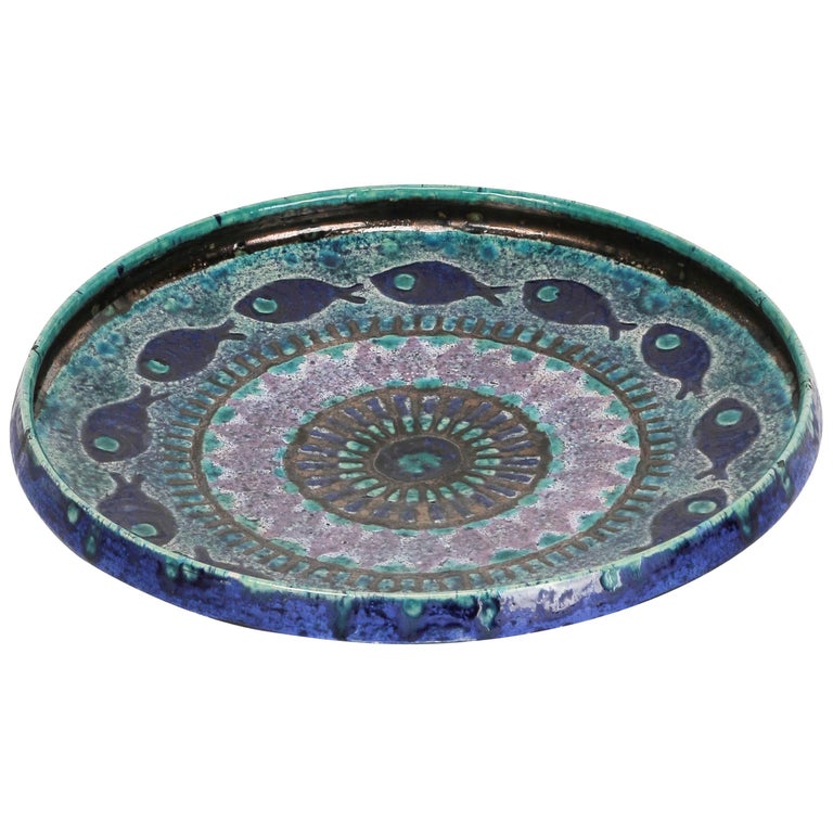 Ninon Vester-Müller Ceramic Bowl, 1970s at 1stDibs