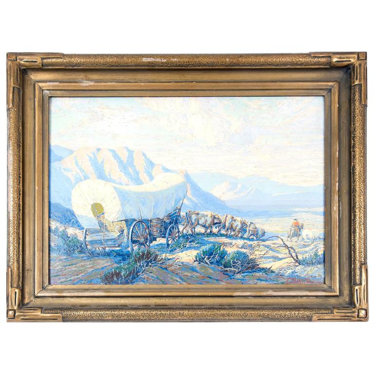 Covered Wagon by Gilbert Tonge at 1stDibs | evariste carpentier