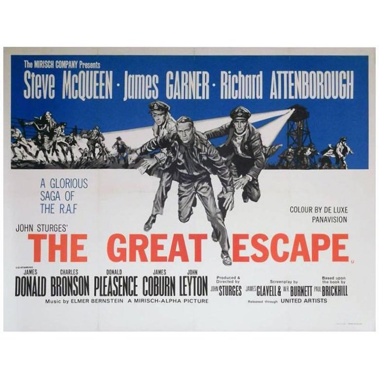 "The Great Escape" Film Poster, 1970 For Sale at 1stDibs | the great ...