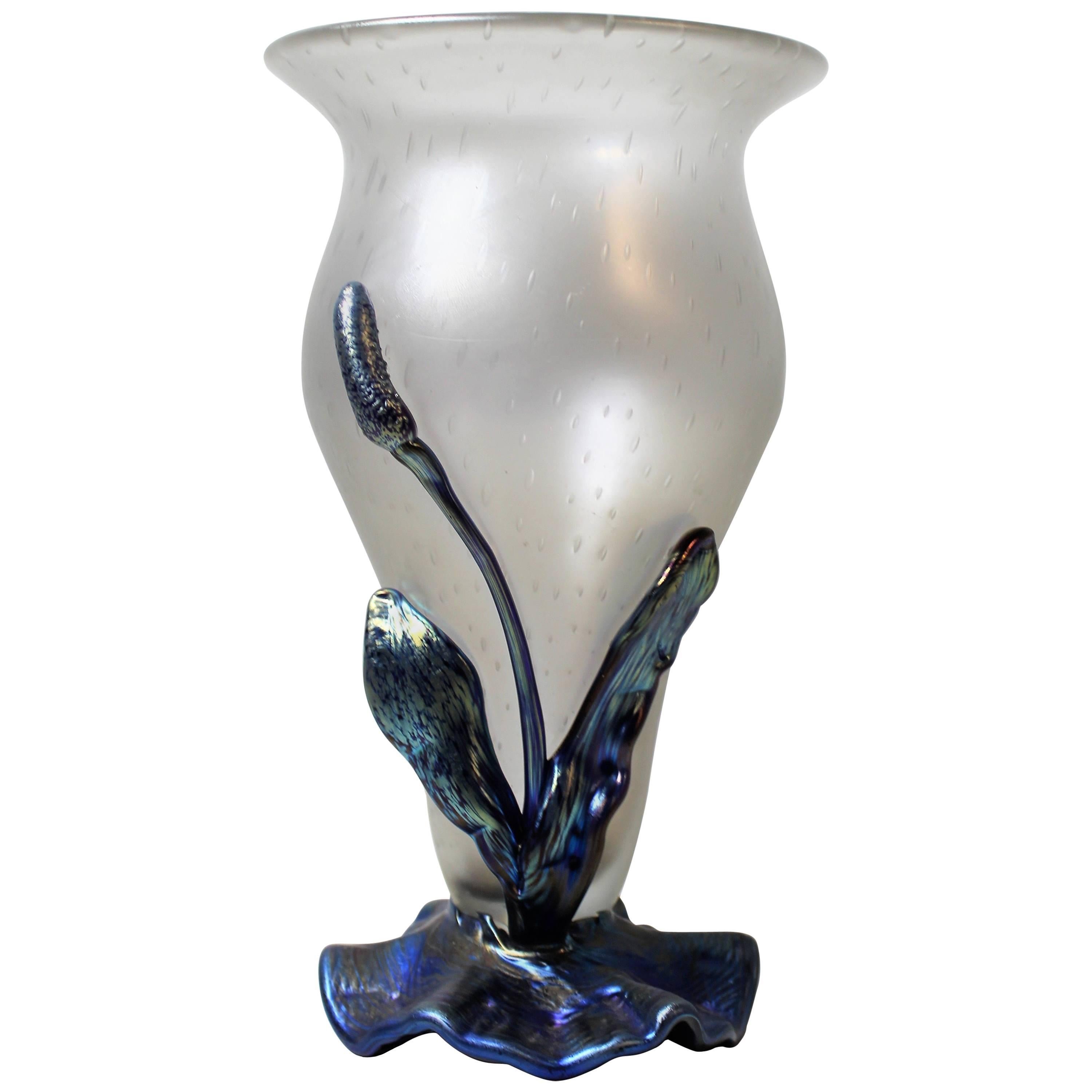 Loetz Decorative ‘Octopus Vase’ in Gold For Sale at 1stDibs