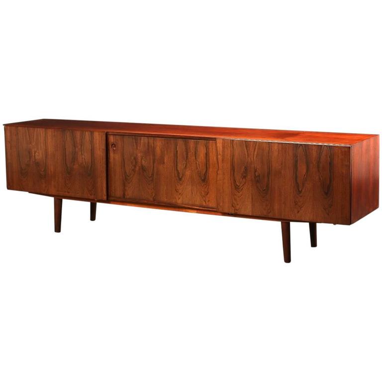 Ib Kofod-Larsen Long Low Sideboard Manufacured by Faarup Mobelfabrik at ...