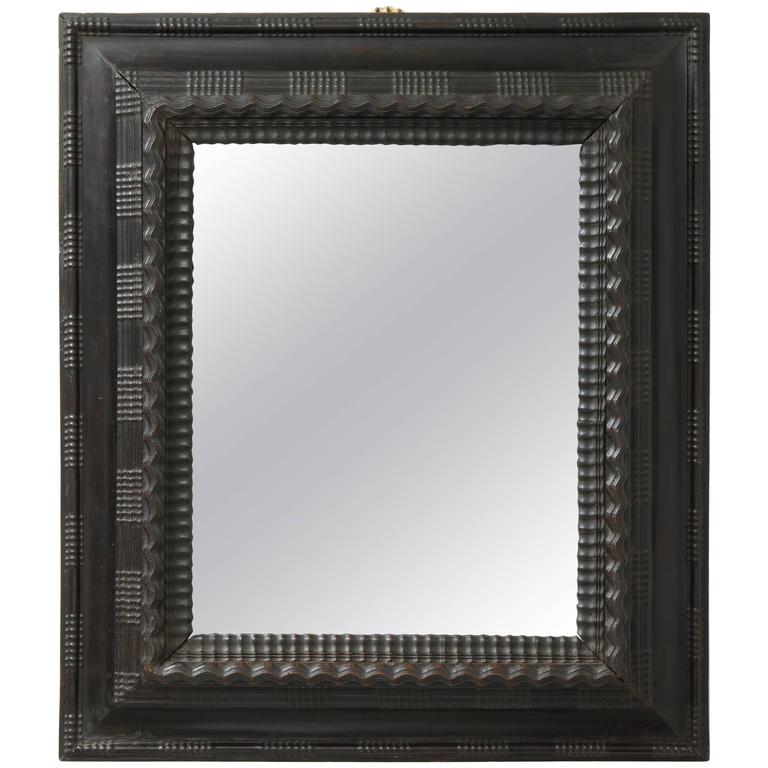 Late 19th Century Ebonized Mirror at 1stDibs