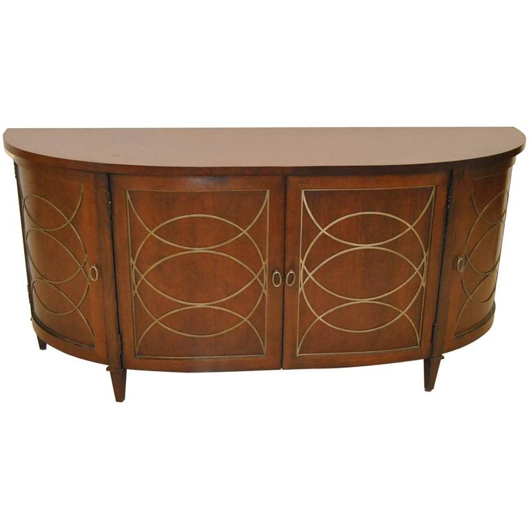 Atelier Duchamp Demilune Sideboard Cabinet by Hickory Chair Furniture ...