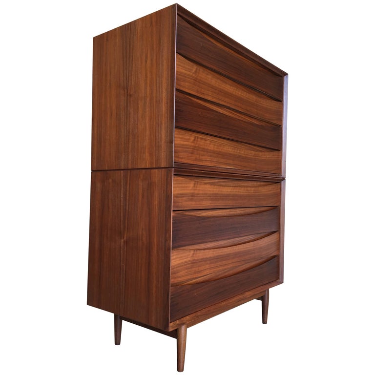 Danish Modern Stacked Chest by Arne Vodder at 1stDibs