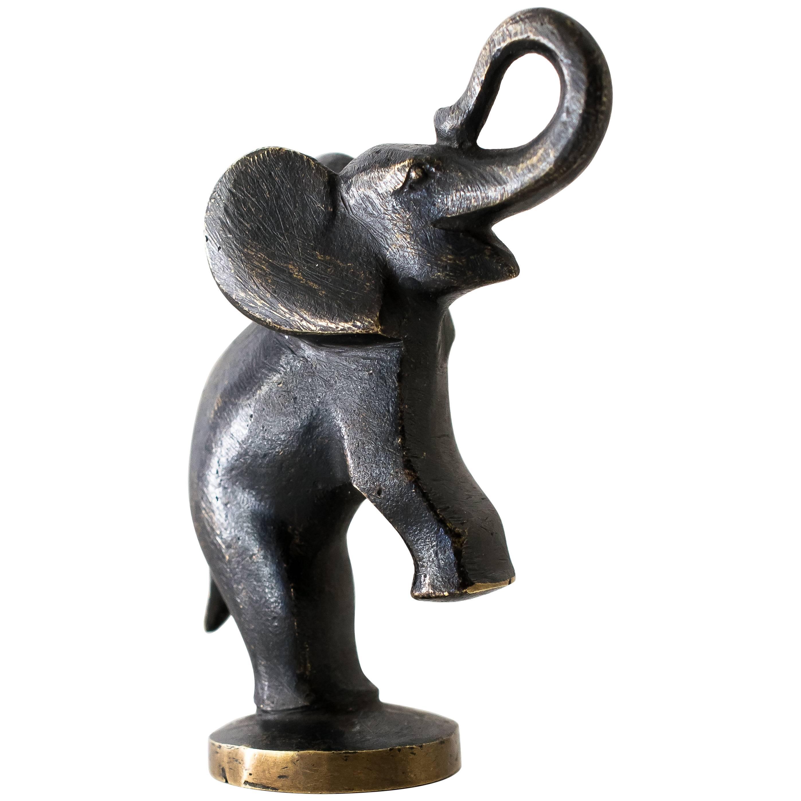 Richard Rohac Rearing Elephant, circa 1950s at 1stDibs