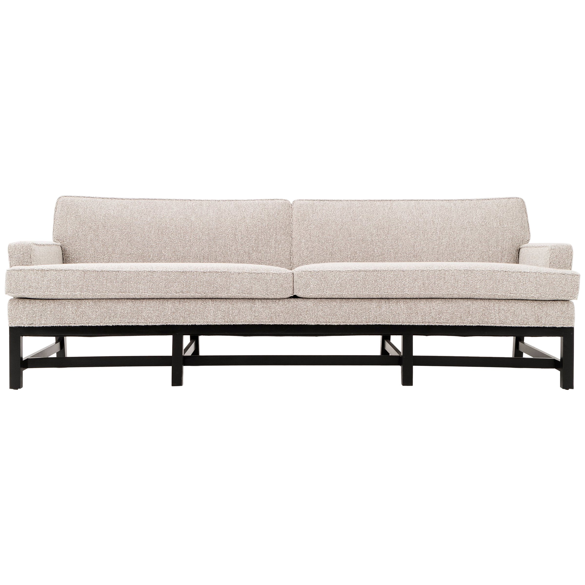 Vintage Mid-Century Baker Low Profile Sofa For Sale at 1stDibs