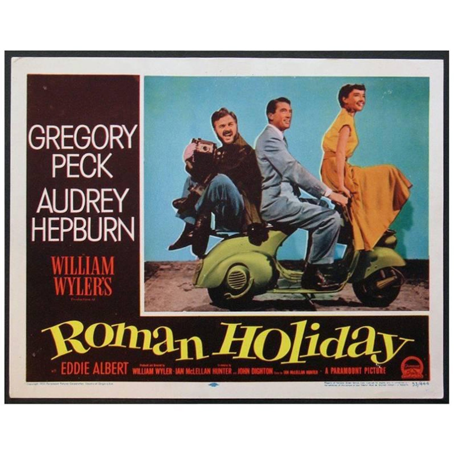 Audrey Hepburn Roman Holiday Poster