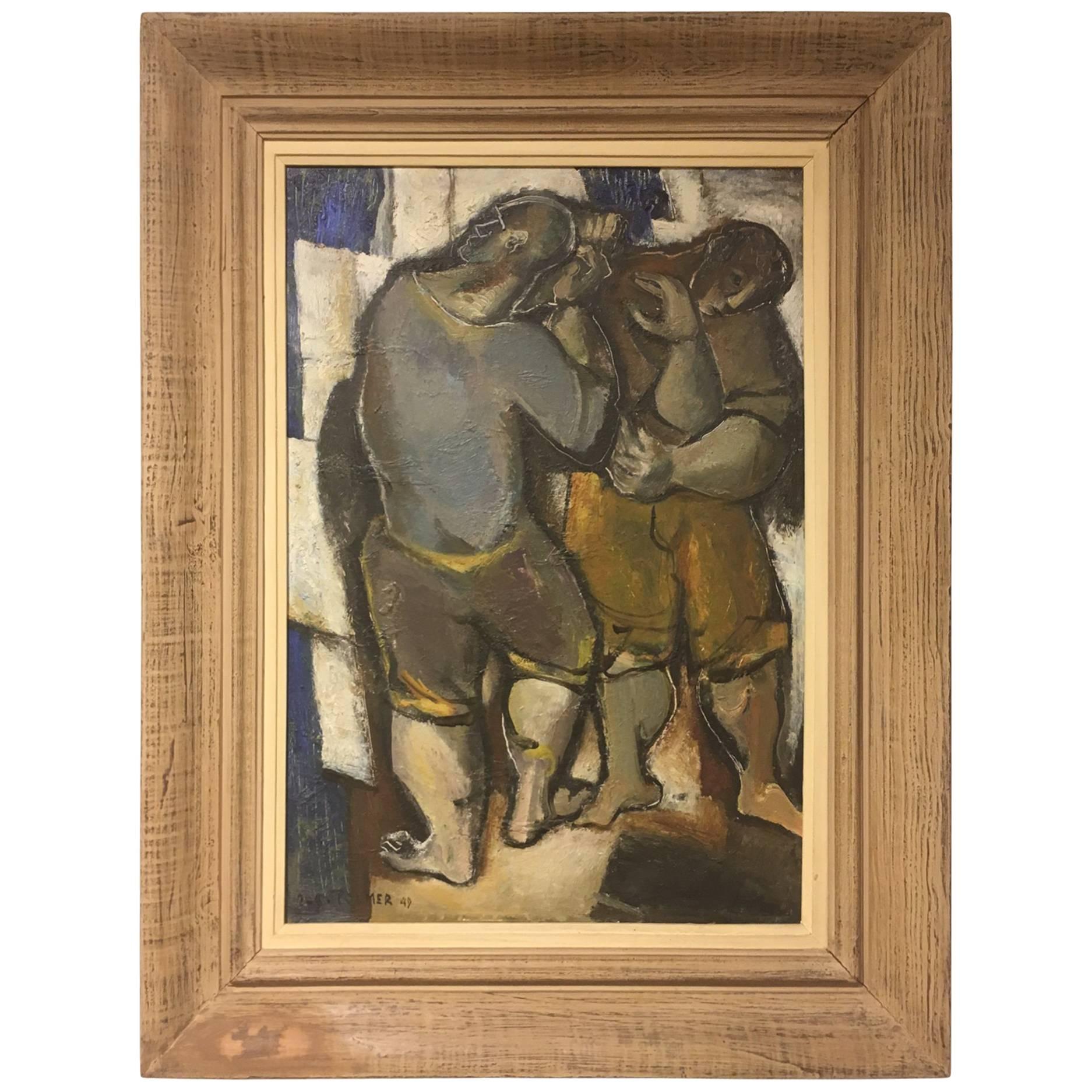 "The Boxers" by Roger Tolmer For Sale at 1stDibs