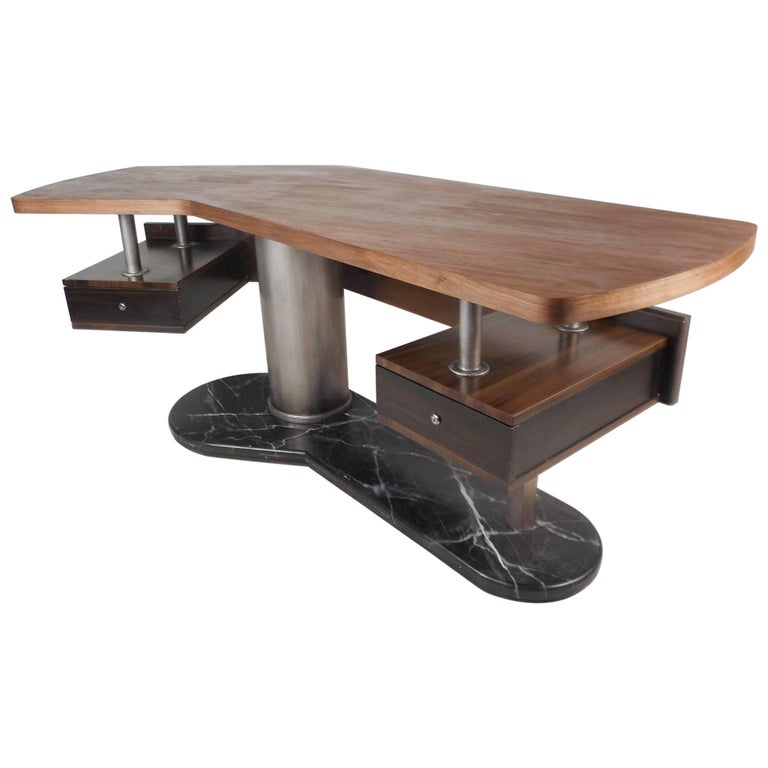 Impressive Modern Executive Desk at 1stDibs