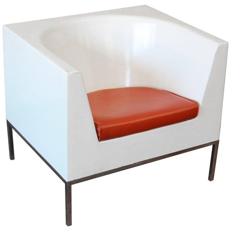 Massimo Vignelli Style Plastic Cube Lounge Chairs, 1970s at 1stDibs ...
