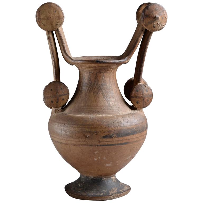 Ancient Apulian Messapian Trozella, 350 BC at 1stDibs