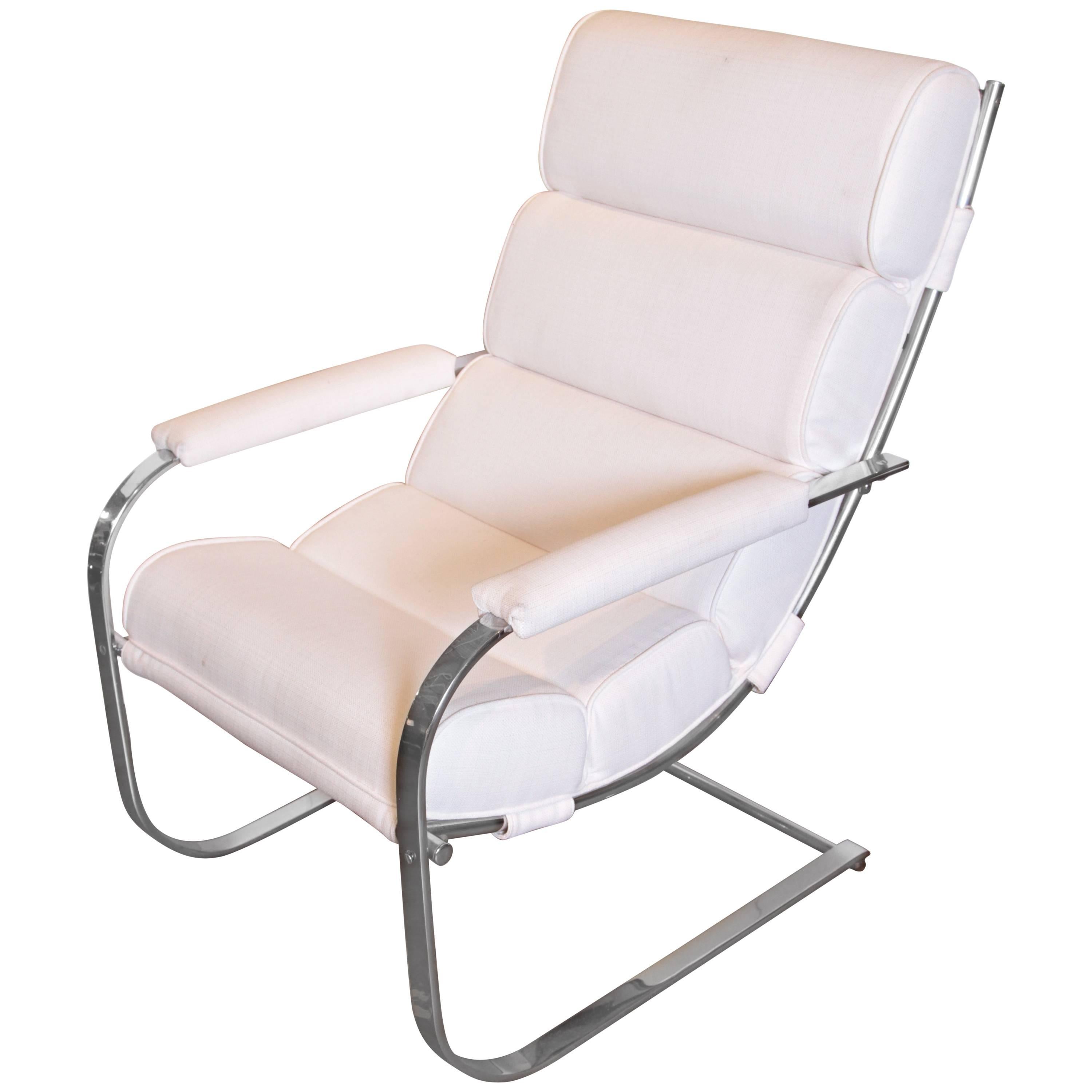 Machine Age Art Deco Gilbert Rohde for Troy Sunshade Flat Band Springer ...