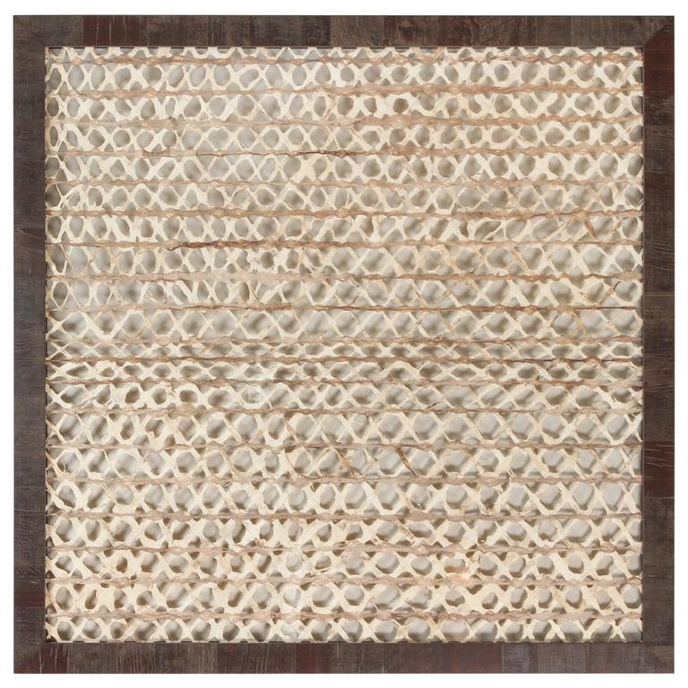 Framed Mexican Amate Bark Paper For Sale at 1stDibs