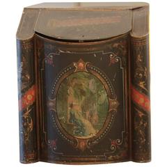 Vintage German Cigar Bin For Sale at 1stdibs