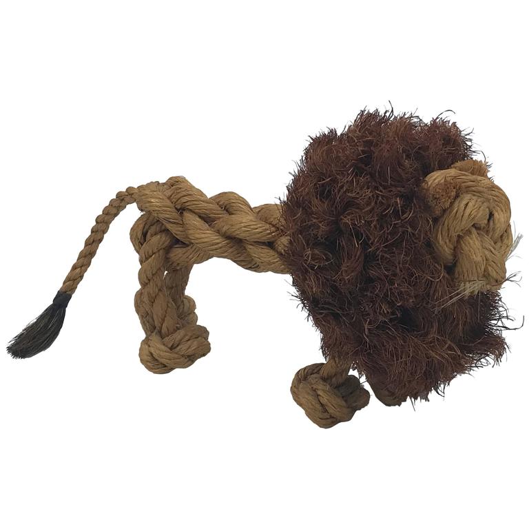 1950s Jørgen Bloch Rope Lion at 1stDibs