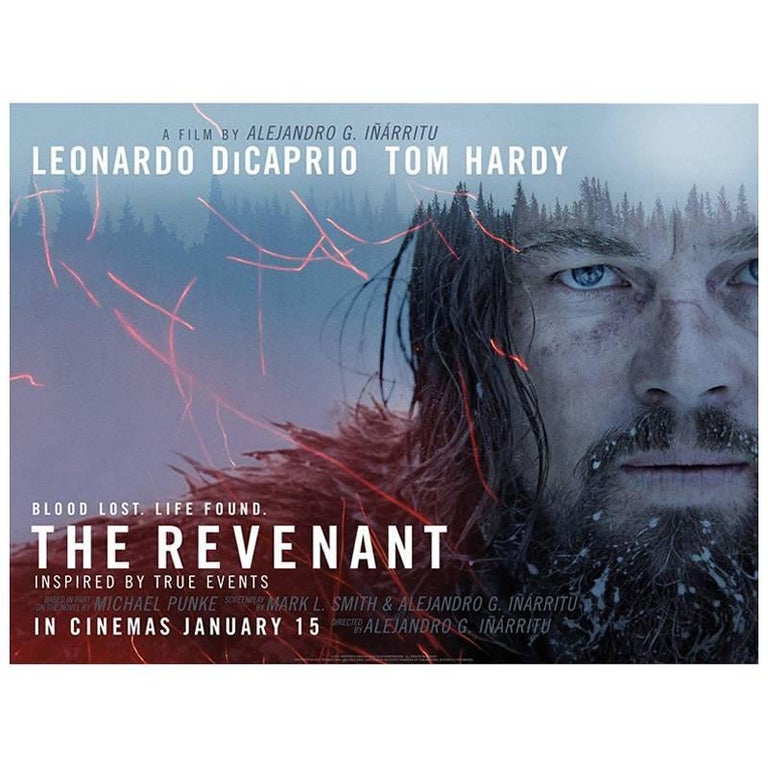 "The Revenant" Film Poster, 2015 For Sale at 1stDibs