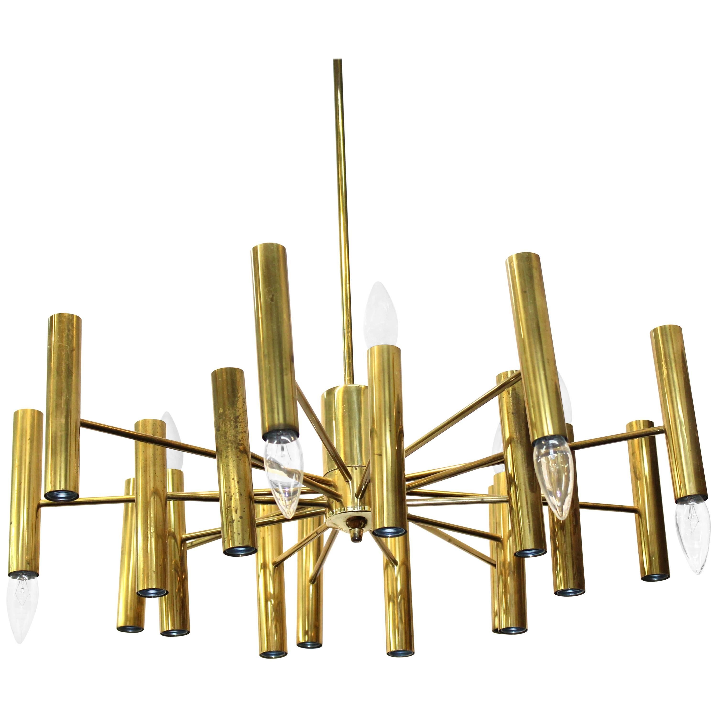 Mid-Century Chandelier For Sale at 1stDibs